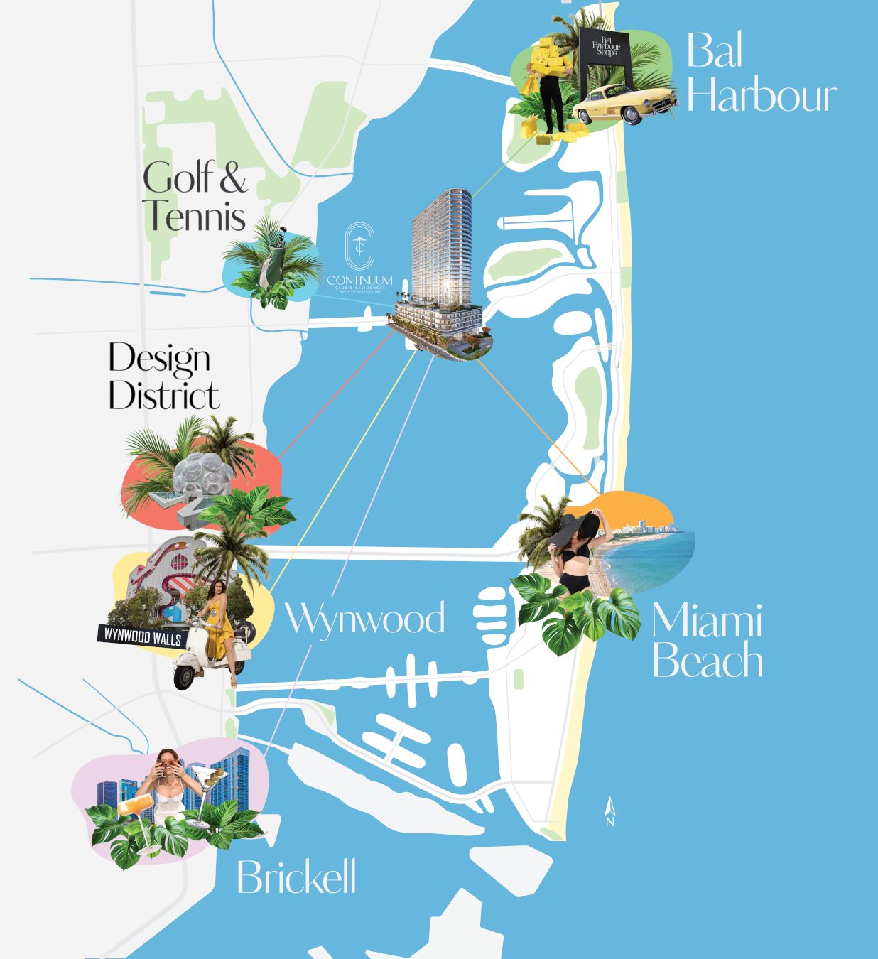 Neighborhood | Continuum Miami | North Bay Village Condos